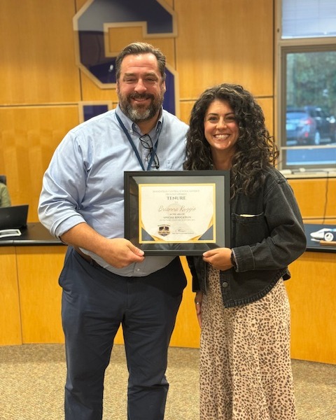 Board Celebrates Four Receiving Tenure | Skaneateles School District